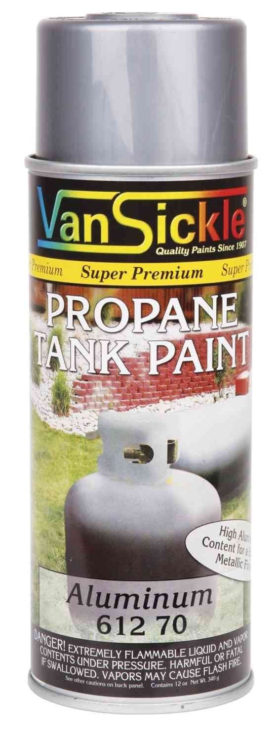 Van Sickle Propane Tank Paint