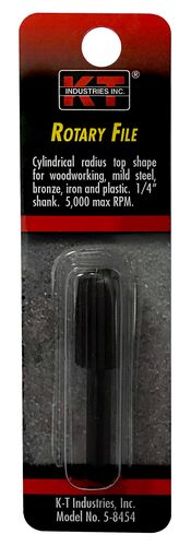 K T Industries File Cylindrical Round Top