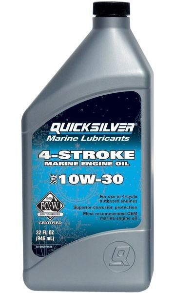 Quicksilver Performance 4-Stroke Outboard Oil SAE 10W-30