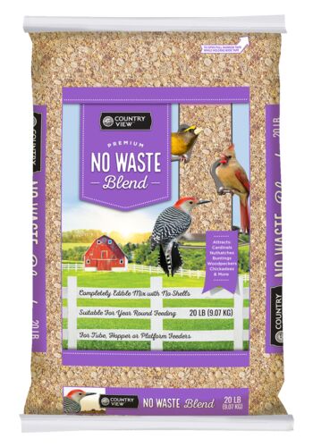 Country View No Waste Wild Bird Seed - 20 lb