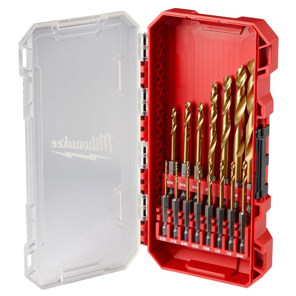 Milwaukee 15 Piece Tin Shockwave Kit