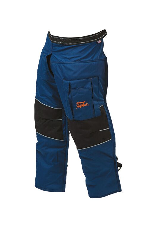 STIHL Pro Mark Apron Chaps in Navy Blue