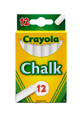 Crayola White Chalk - 2 Pack