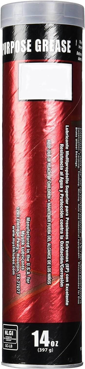 Mystik JT-6 High-Temp Grease - 14 Oz