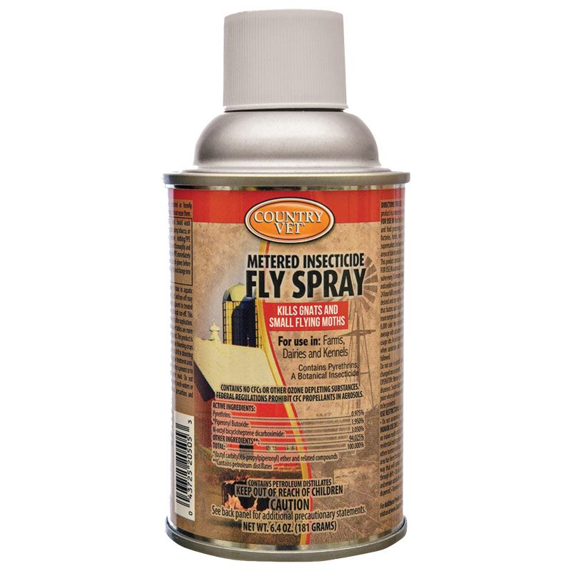 Country Vet Metered Insecticide Fly Spray - 6.4 oz