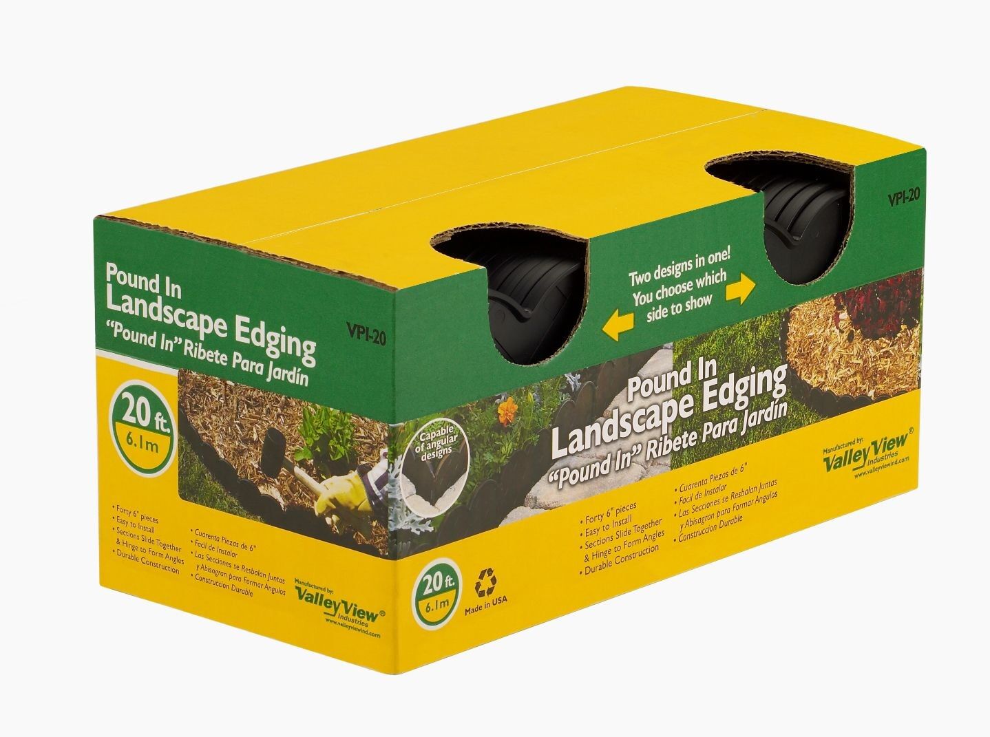 Valley View 20' Interlocking Landscape Edging