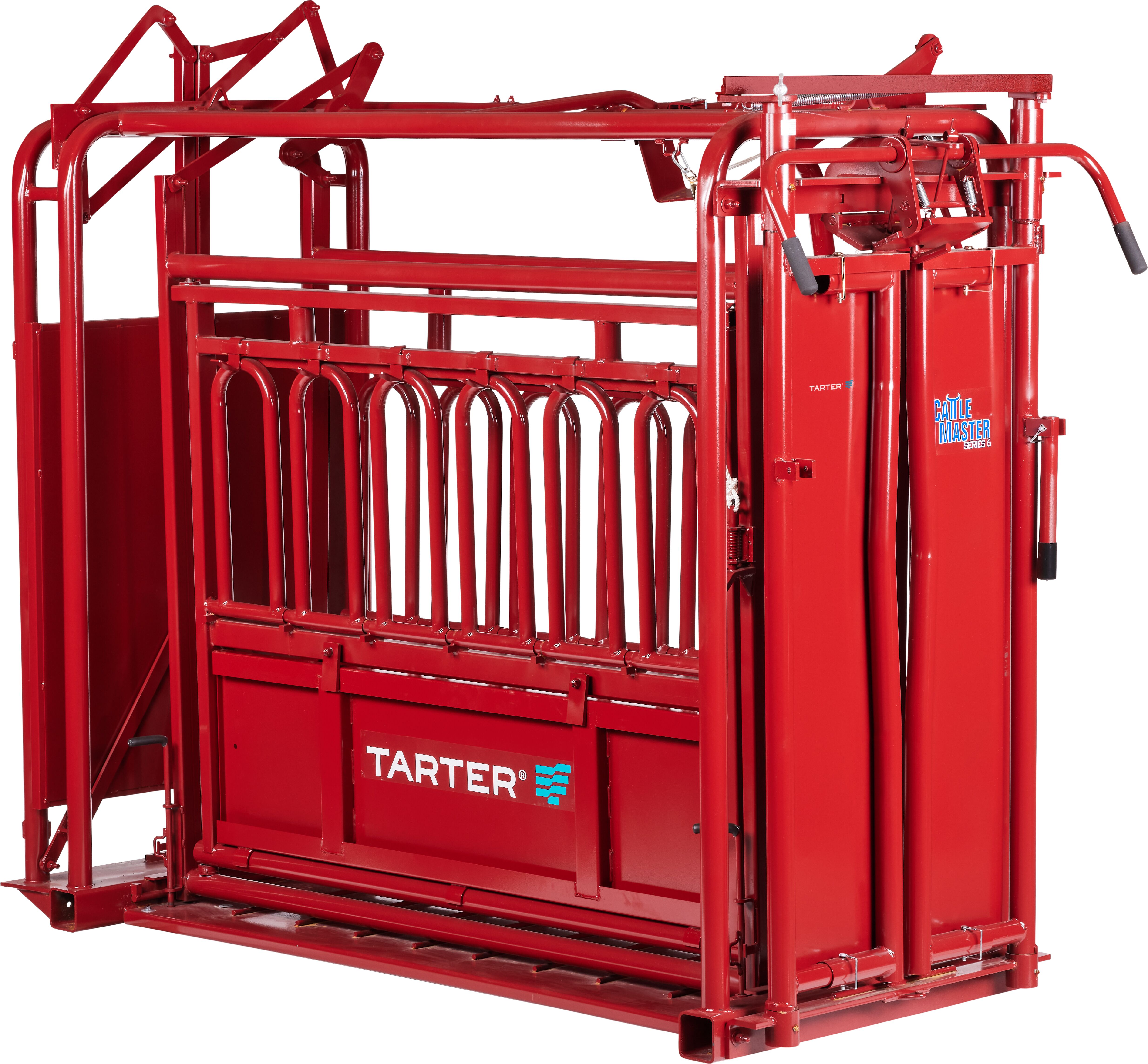 Cattlemaster Series 6 Squeeze Chute W/ Auto Headgate