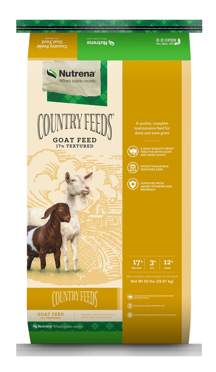 Nutrena Country Feeds 17% Textured Goat Feed - 50 lb