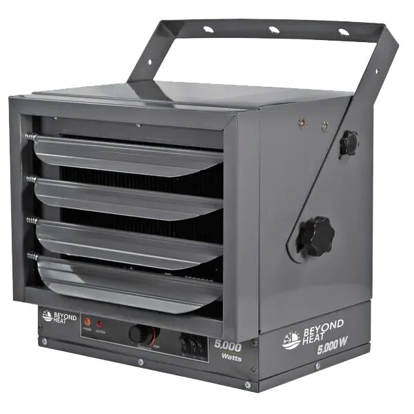 Comfort Zone Ceiling-Mounted 5,000 Watt Forced Air Industrial Heater in ...