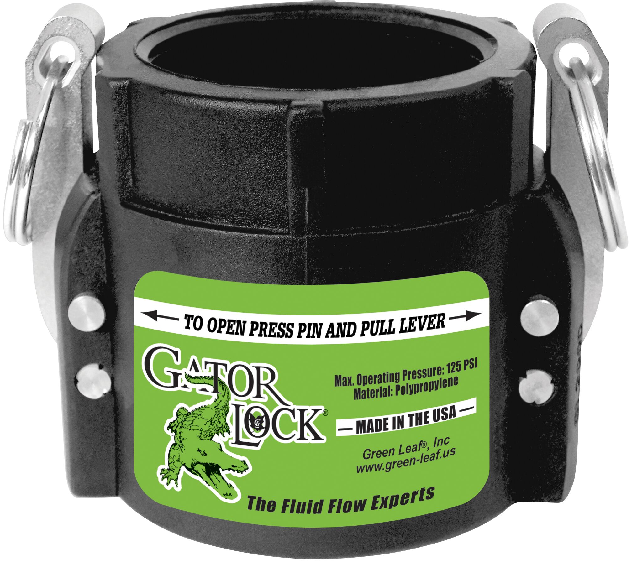 Green Leaf Gator Lock D Series Female/Female Adapter Coupling