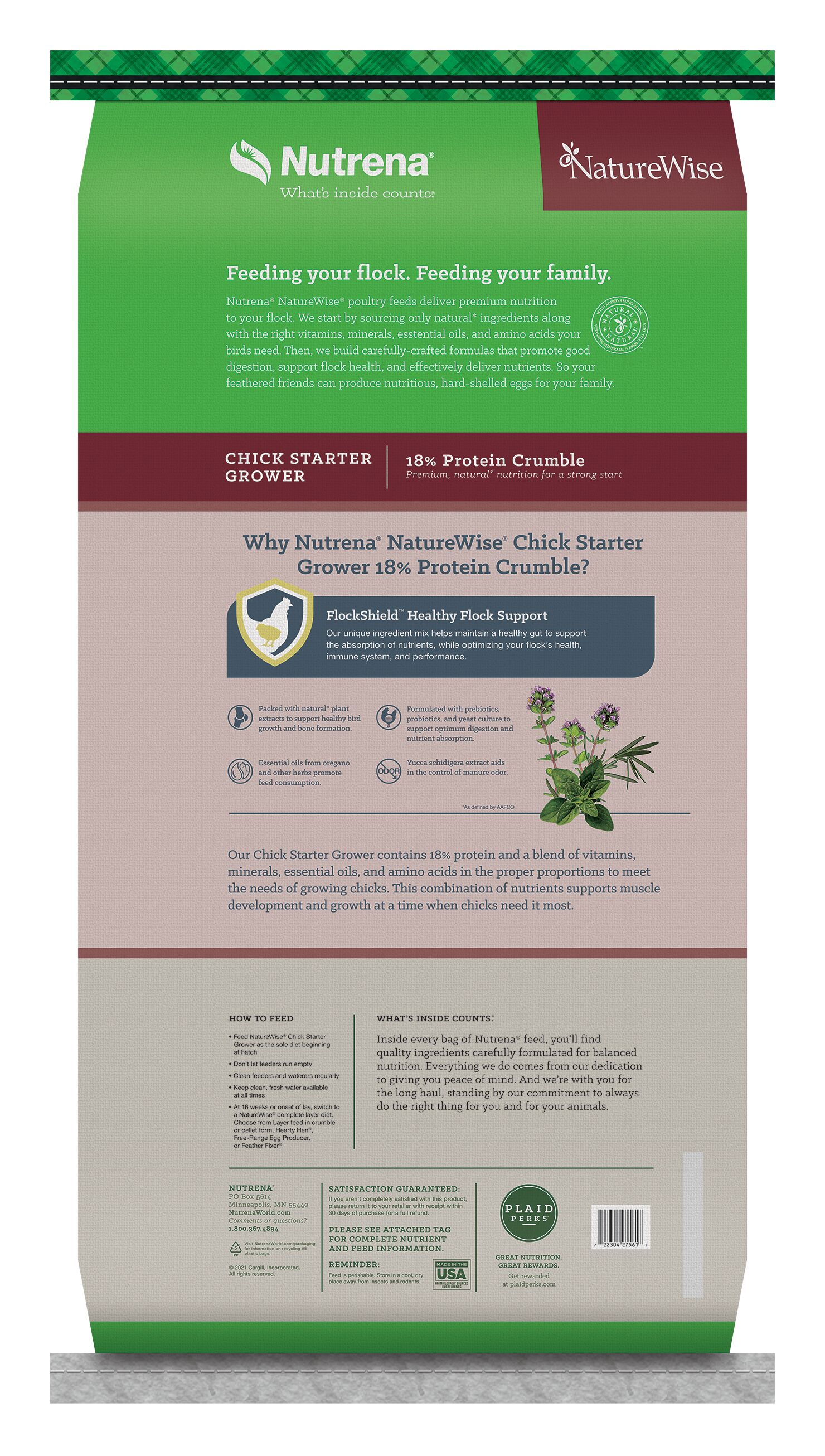 Nutrena NatureWise Chick Starter Grower Feed