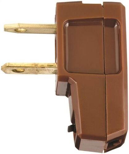 Cooper Wiring 15 A, 125 V, 2 Pole Non-Grounded Straight Electrical Plug