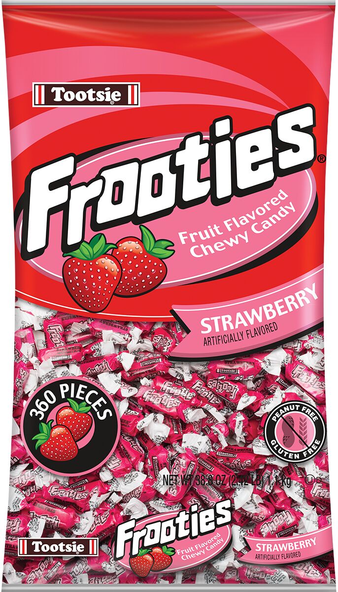 Tootsie Frooties Strawberry Rolls Candy