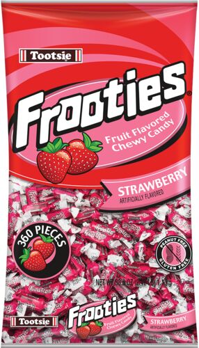 Tootsie Frooties Strawberry Rolls Candy
