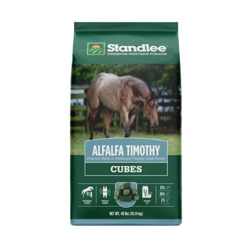 Standlee Hay Company Premium Alfalfa Timothy Cubes - 40 lb