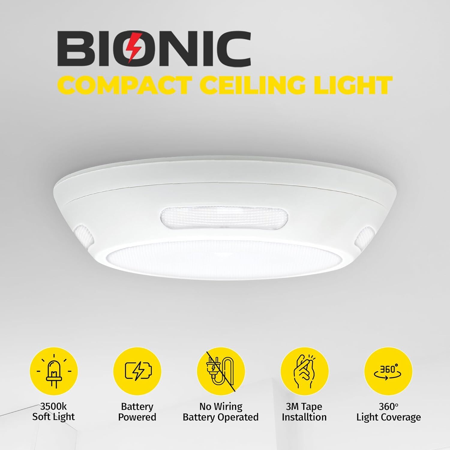 Bionic Compact Ceiling Light