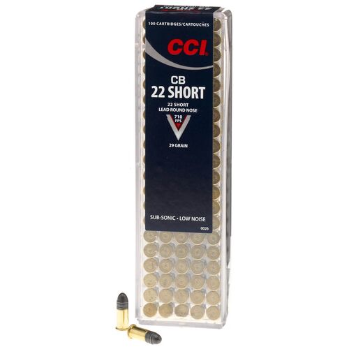 CCI .22 Short Ammo - 100 Rounds