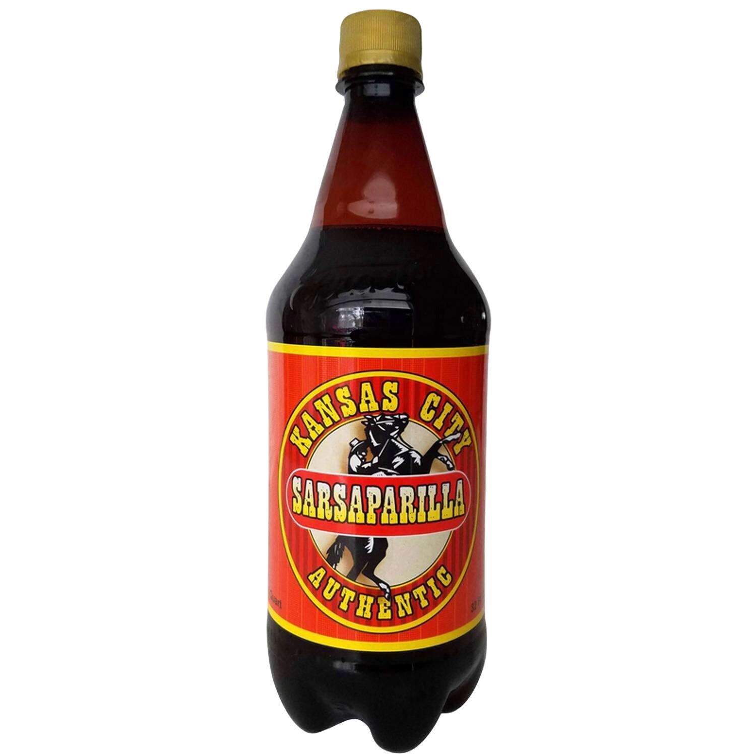 Frostop Sarsaparilla Soda Pop 32 Oz Single Bottle