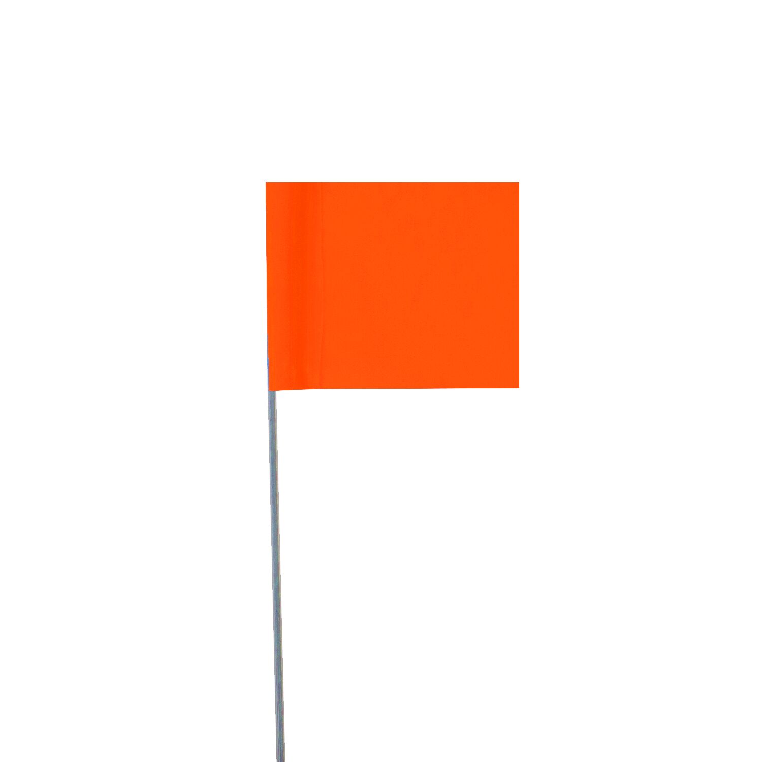 Blackburn 4 X 5 Fluorescent Orange 30" Marking Flag - 100 Pack