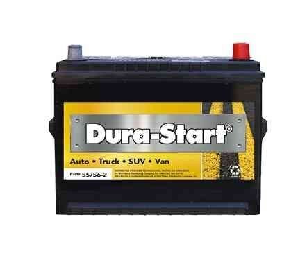 DuraStart 72 Month 12 Volt 580 CCA Auto Battery - 56CS