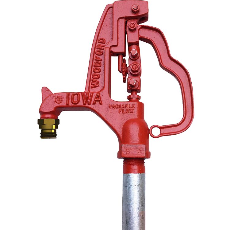 Woodford Freezeless Iowa Yard Hydrant With Flow Finder