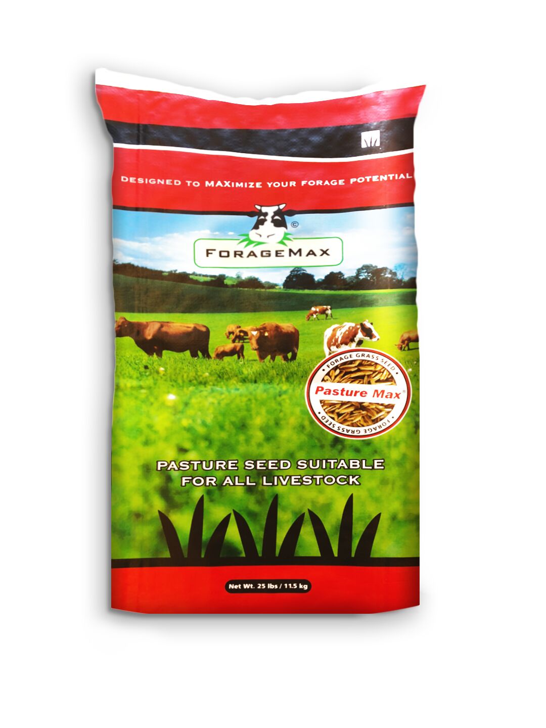 Grass-Fed Cattle Mix Seed - 25 Lb