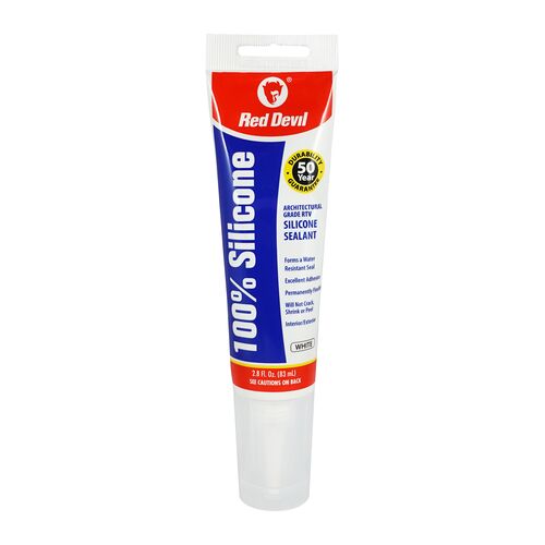 Red Devil 100% Silicone Sealant