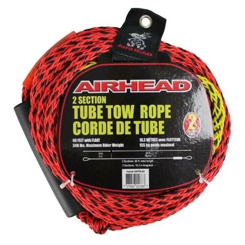 Airhead 2 Section 2 Rider 60 ft. Tube Rope