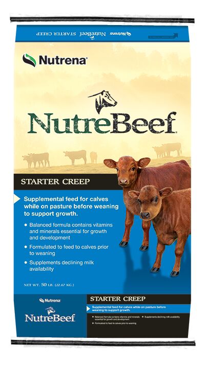 Nutrena NutreBeef 14% Starter Creep Feed - 50 lb